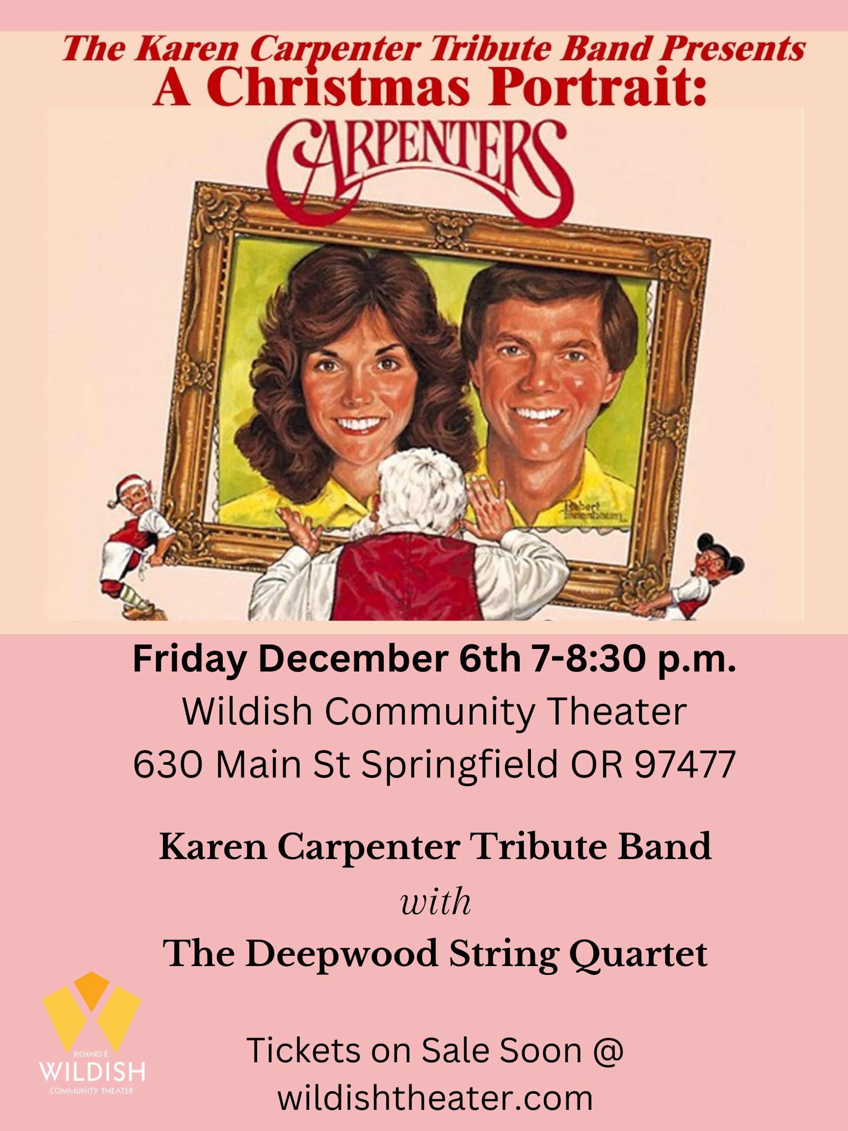 Carpenter’s Christmas Tribute Band - Wildish Community Theater ...